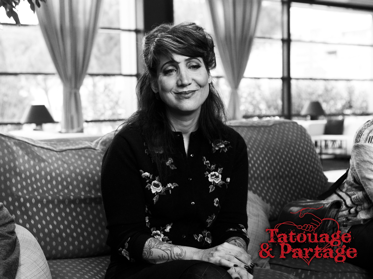 Hannah Aitchison au Graphicaderme d’Avignon - Tatouage & Partage